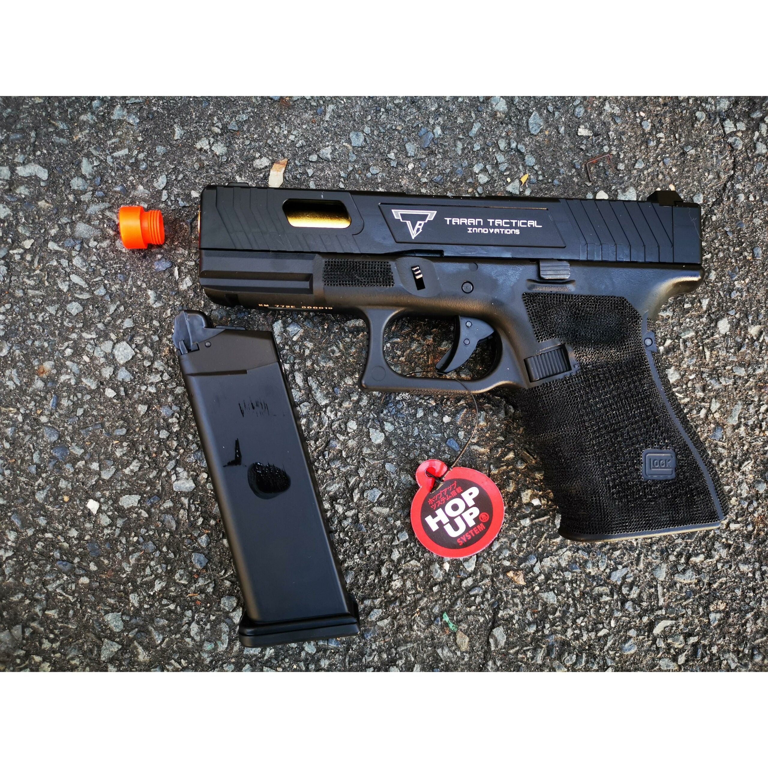 Double Bell Glock 19 TTI ver Type John Wick2 Combat Master Custom Gas – Custom Gel Blasters