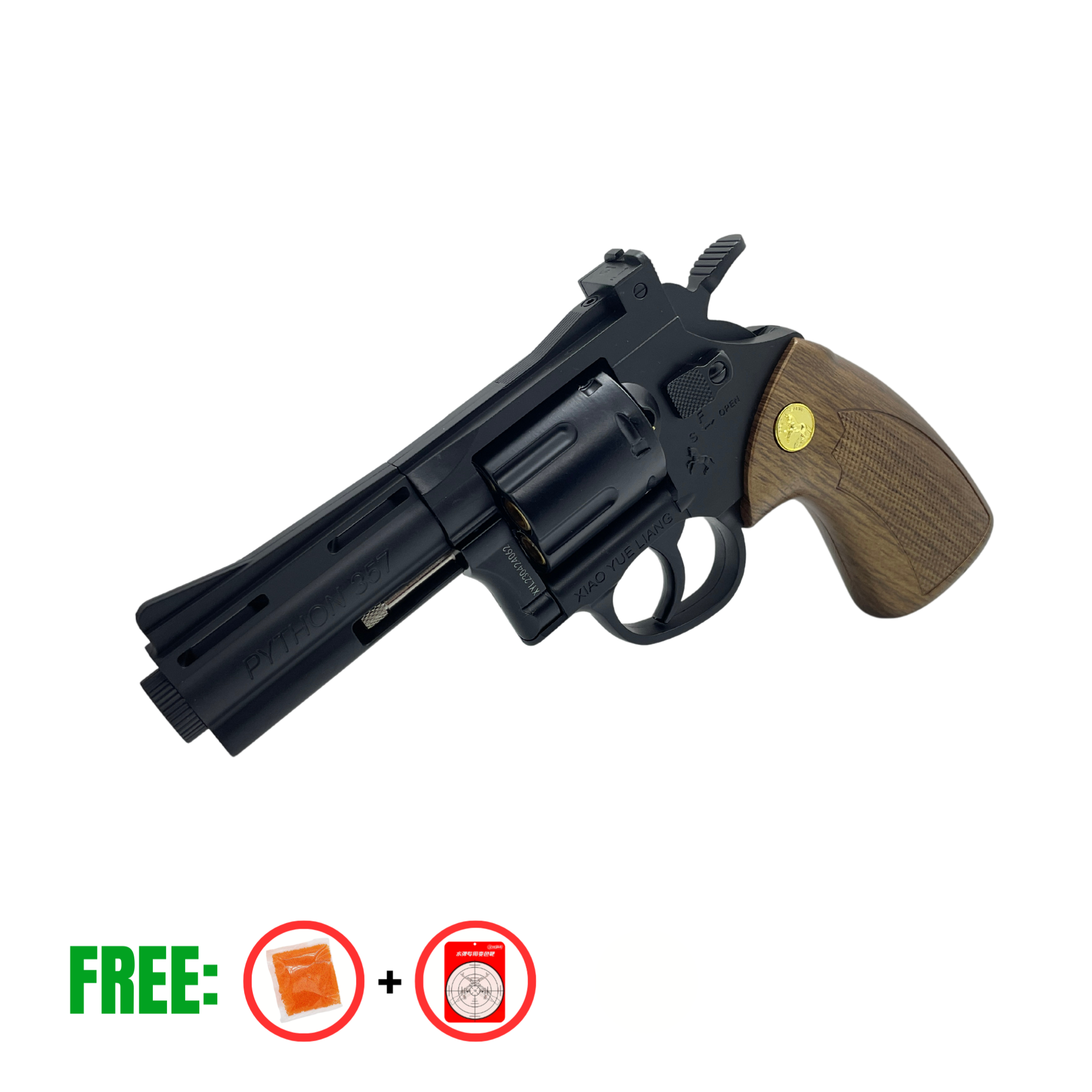 357 ZP-5 Python Revolver Soft Dart/ Gel Ball - Gel Blaster – Custom Gel Blasters