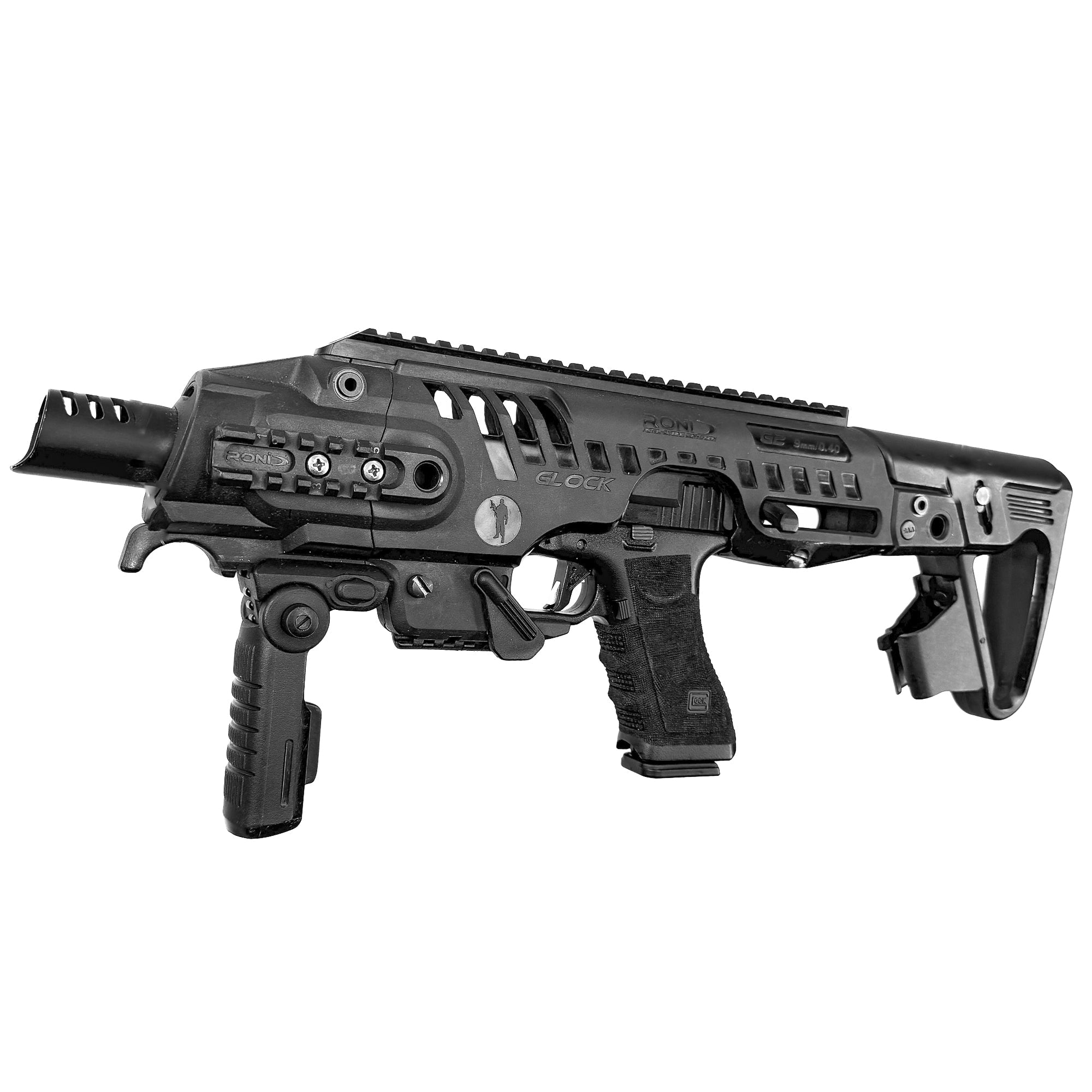 "Carbine Raptor" Custom Gas Pistol - Gel Blaster – Custom Gel Blasters