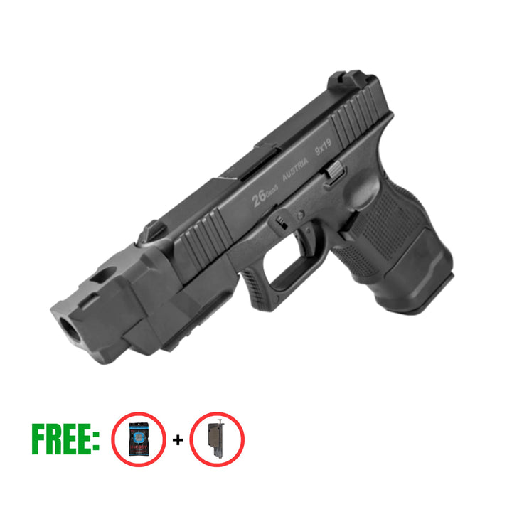 Double Bell G26 Advance Green Gas Blowback Pistol - Gel Blaster ...