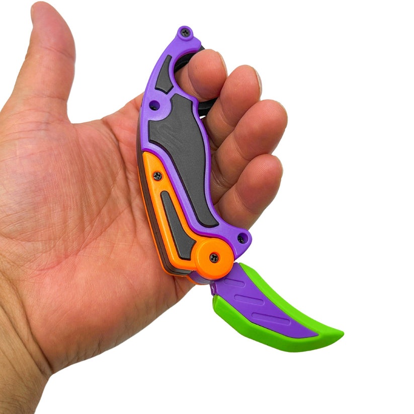 Fidget Anti-Anxiety Karambit Toy – Custom Gel Blasters