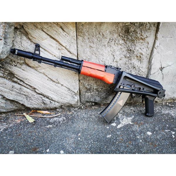 STS AK74M GEL BLASTER WITH REAL WOOD HANDGUARD – Custom Gel Blasters
