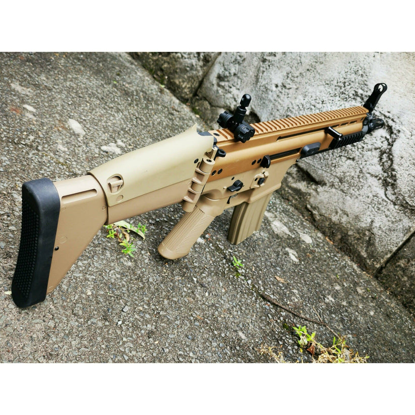 CYMA SCAR-L Metal Gel blaster AEG Tan – Custom Gel Blasters