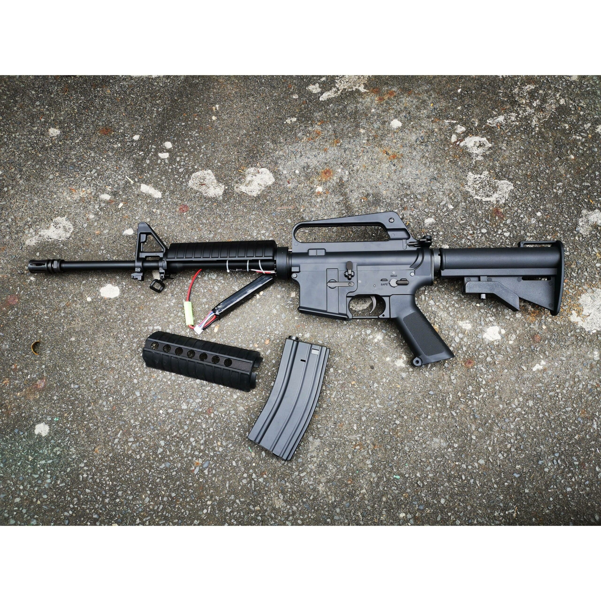 CYMA CAR-15 XM177 Vietnam Historic Models Metal Gel blaster AEG ...