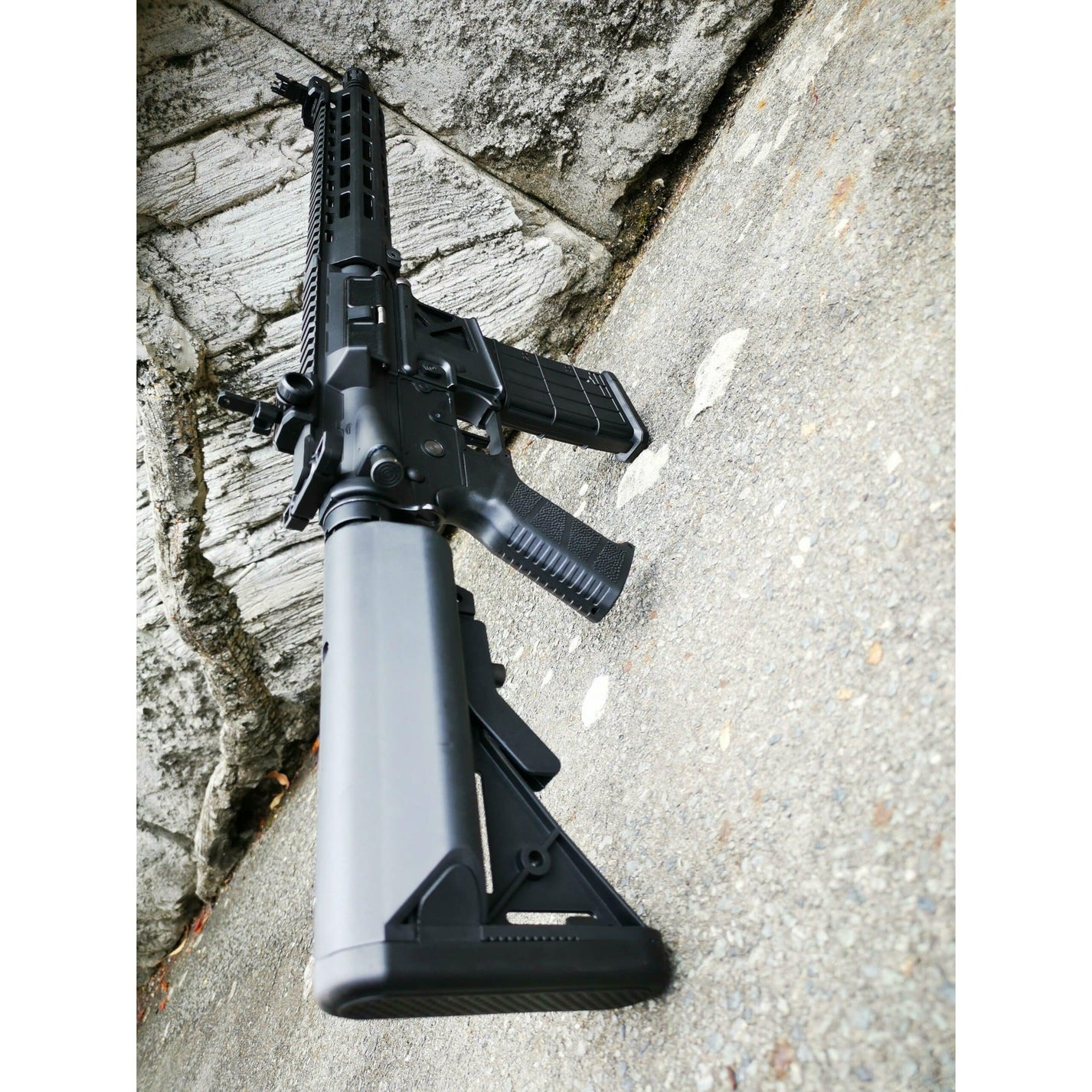 IHOBBY M4 Full Metal CNC Custom MOSFET Gel Blaster Colour: Black ...