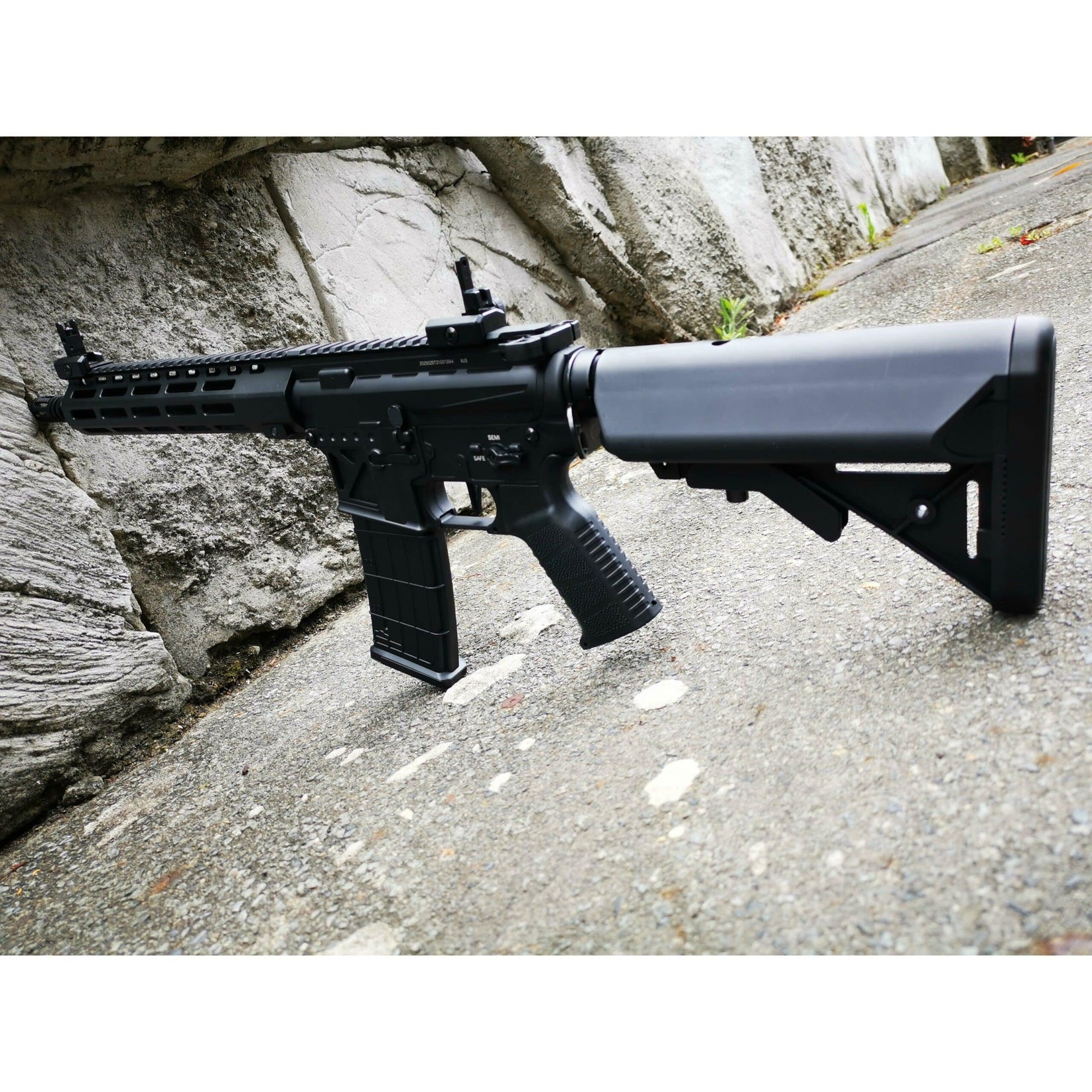 IHOBBY M4 Full Metal CNC Custom MOSFET Gel Blaster Colour: Black ...