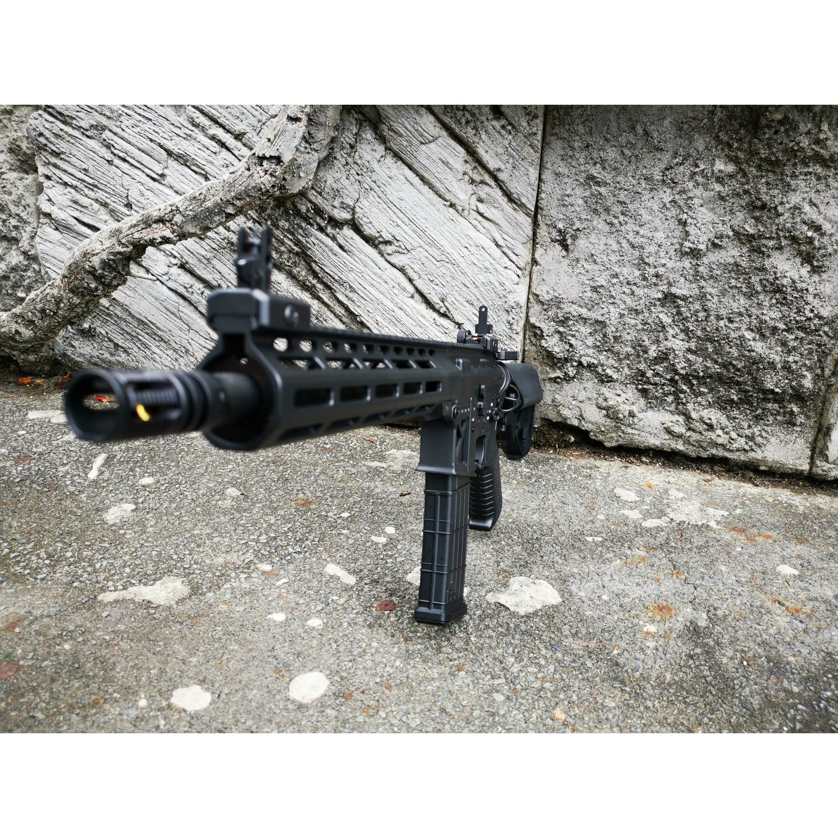 IHOBBY M4 Full Metal CNC Custom MOSFET Gel Blaster Colour: Black ...