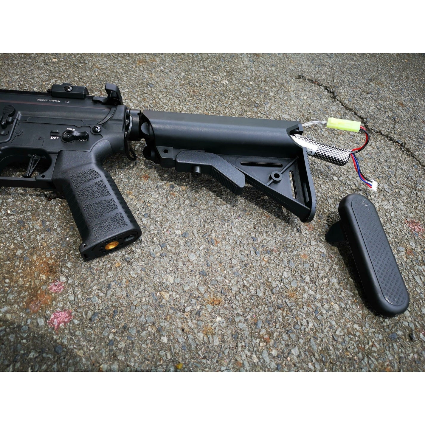 IHOBBY M4 Full Metal CNC Custom MOSFET Gel Blaster Colour: Black ...