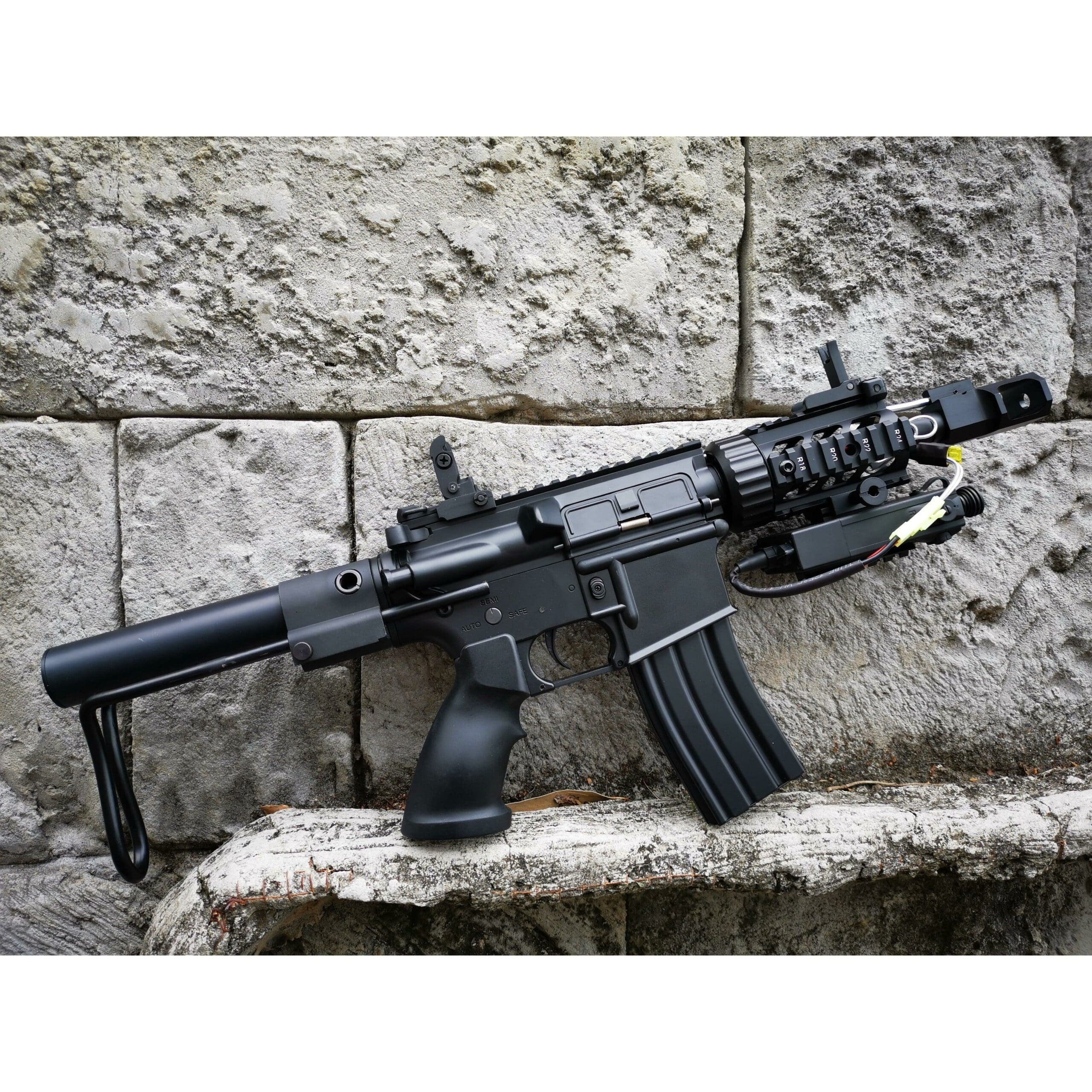 Golden Eagle FB6630 M4 CQB Gel Blaster Metal AEG Rifle – Custom Gel ...