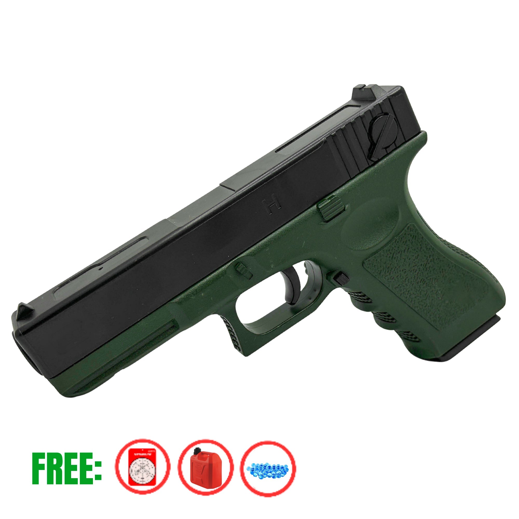 JY G18 Mag Fed Manual Pistol - Gel Blaster – Custom Gel Blasters