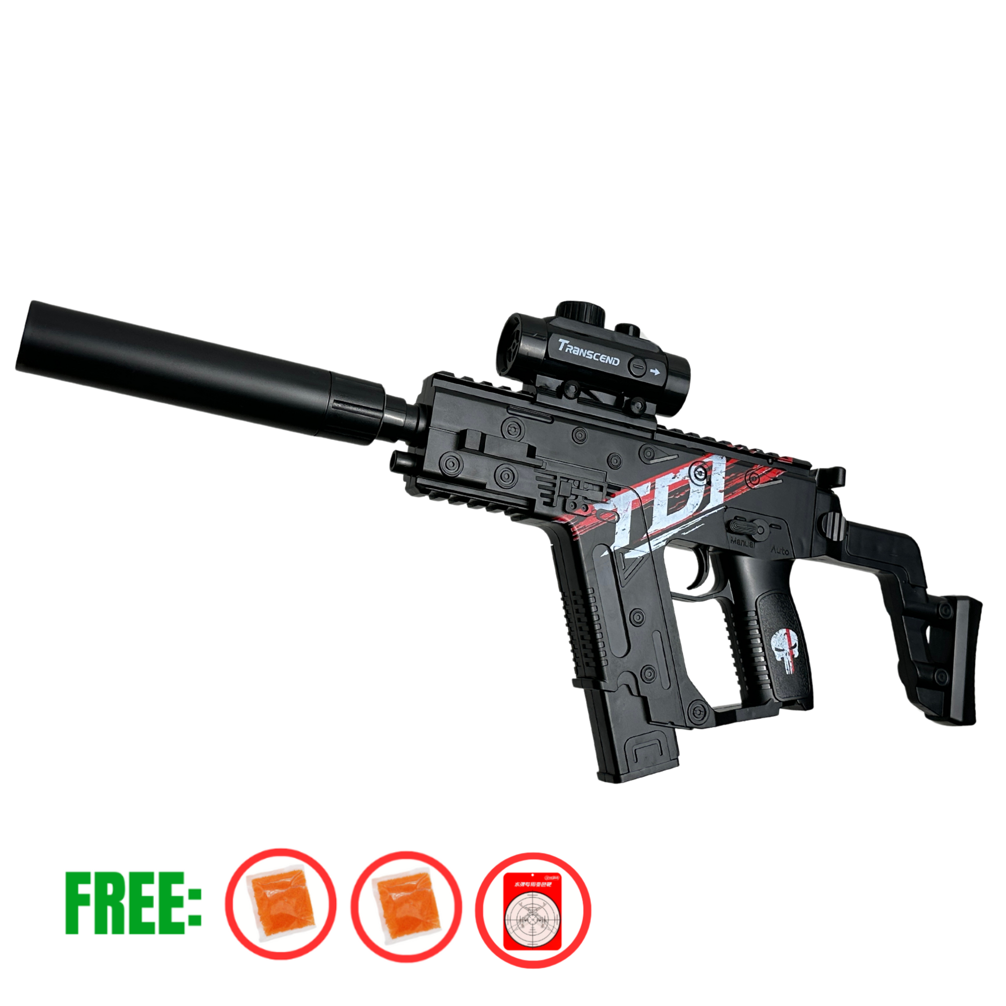 Kids Electric Vector SMG - Gel Blaster – Custom Gel Blasters