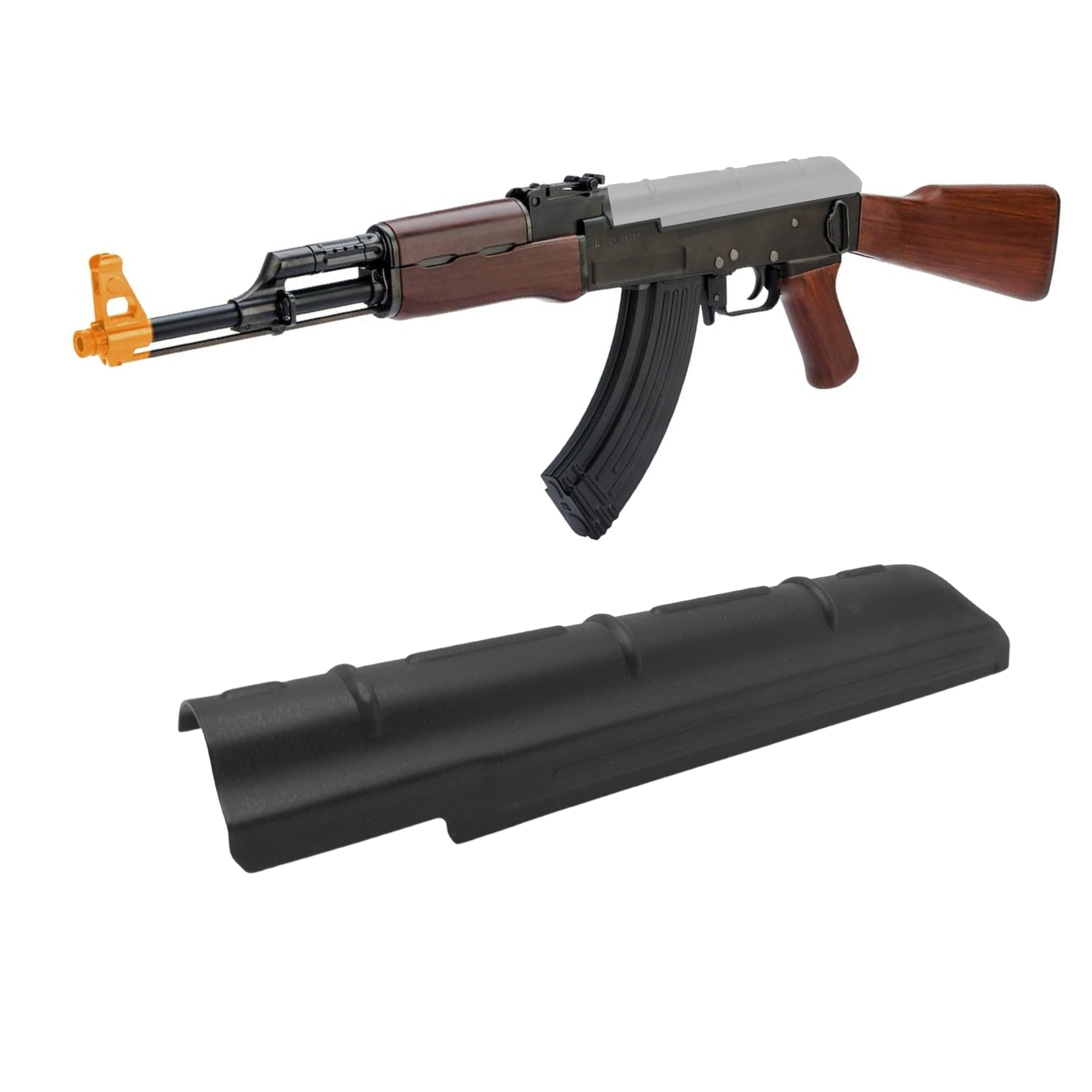 RX AKM/ AKS Metal Upper Receiver – Custom Gel Blasters