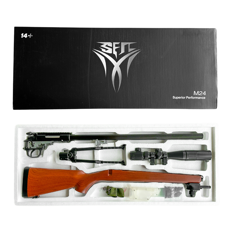 SY M24 Hybrid Metal Sniper Rifle - Gel Blaster – Custom Gel Blasters