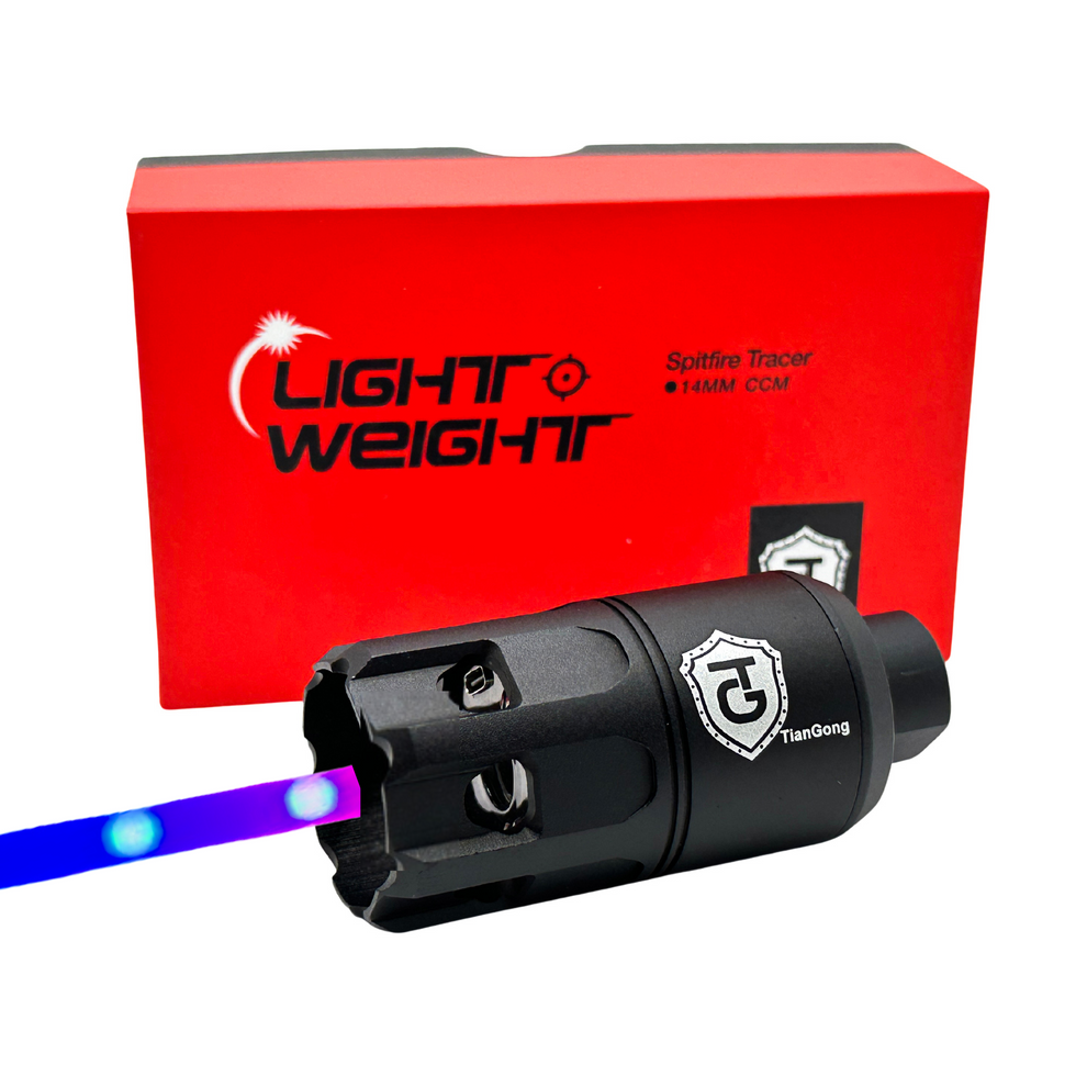 TG Aluminium Spitfire 14mm Multi-Colour Tracer – Custom Gel Blasters